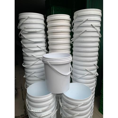 Promo Ember bekas cat 25kg putih polos Ember bekas 25kg Ember plastik ...