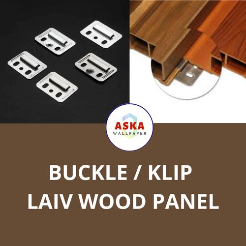 Jual Buckle Wall Panel / Bracket clip Besi Wallpanel / Cantolan WPC ...