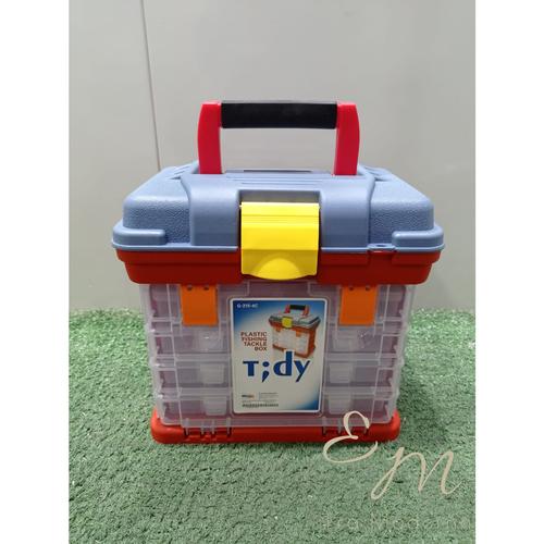 Jual Kotak Pancing paku baut mur TACKLE BOX 11 INC TIDY G-215-4C - Kab ...