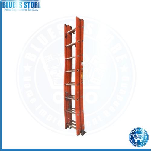 Jual Krisbow Tangga Ekstensi Fiberglass 12M Orange Ladder Extension 40 ...