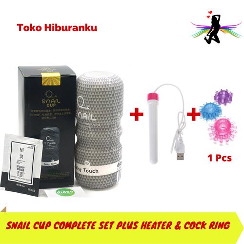 Jual Snail Cup complete set Plus Heater Rod dan Cock Ring Alat Bantu ...