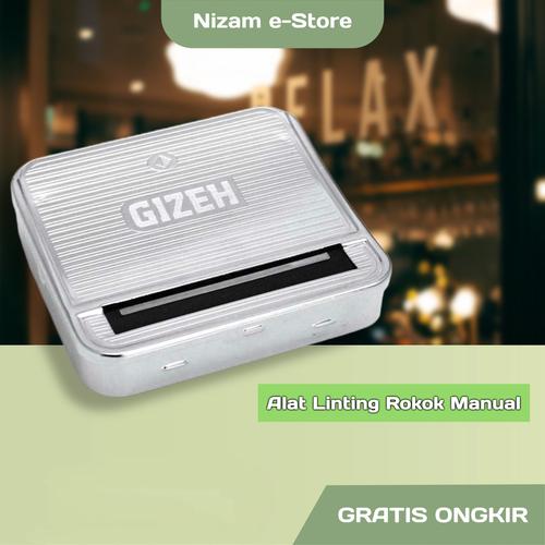 Jual Alat Linting Bako Rokok Manual Cigarette Roll Box - GIZEH, 8 x ...