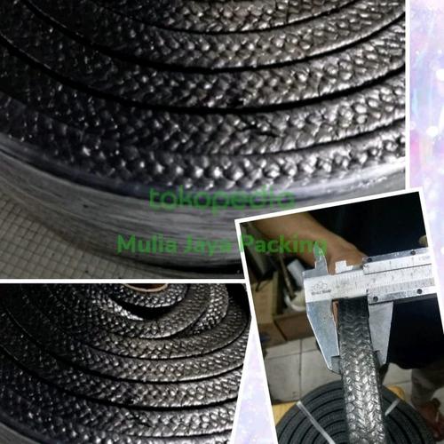 Jual Gland Packing Carbonized Fiber 8mm x 8mm x 1000mm Serat karbon ...
