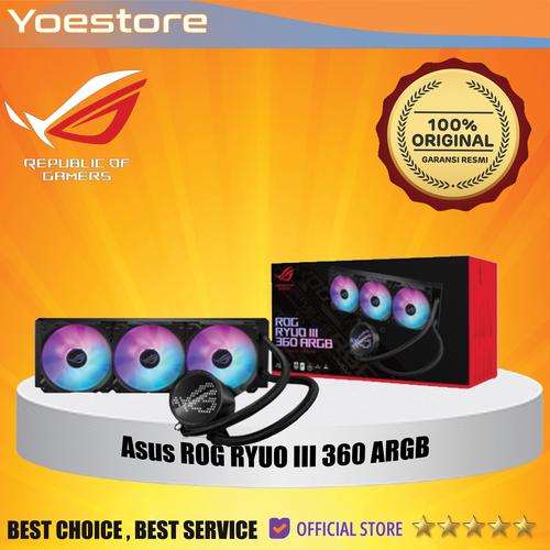 Promo ASUS ROG RYUO III 360 ARGB | liquid CPU cooler 360mm with Aura ...