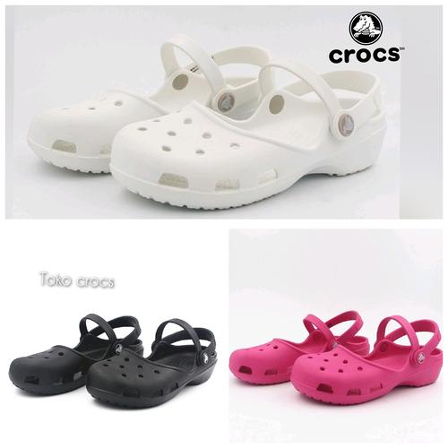 Jual Crocs Karin woman / Sandal Wanita crocs Karin / sandal karet crocs ...