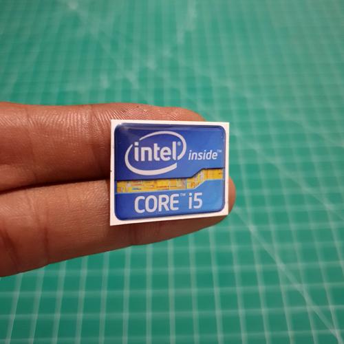Jual Stiker Timbul Emblem intel Core i3 i5 i7 Gen 2 Gen 3 - Core i5 ...