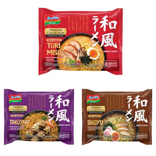Jual Indomie Premium Collection Japanese Ramen 5 pcs - Jakarta Utara ...