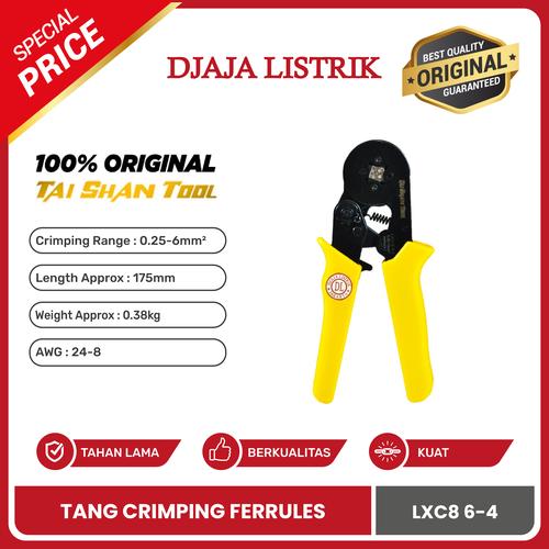 Jual Tang Crimping Skun Ferrules 0.25mm - 6mm LXC8 6 4 TaiShan MURAH ...