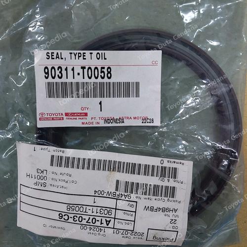 Jual Seal crankshaft seal kruk as belakang innova reborn fortuner new ...