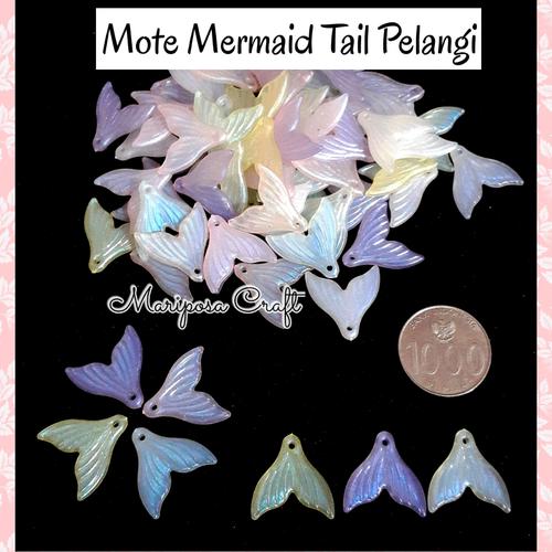 Jual Mote Manik Ekor Mermaid Tail Pelangi AB - Kab. Magelang - Mariposa ...