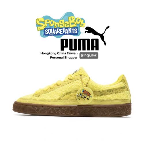 Jual Puma Spongebob Suede Sneakers 391008 Authentic | Sneaker Spongebob ...