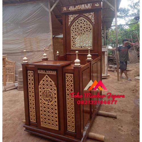 Jual mimbar masjid minimalis modern minbar mushola murah - Kab. Jepara ...