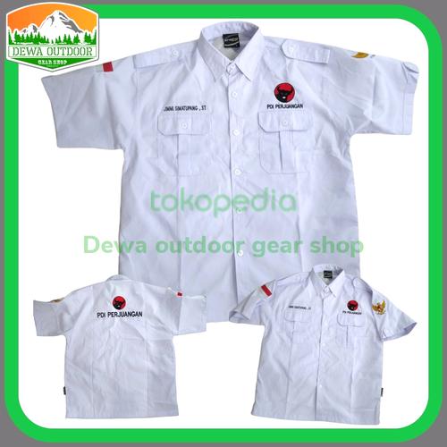 Jual kemeja pdh PDIP - Putih, M - Jakarta Pusat - Dewa outdoor gear ...