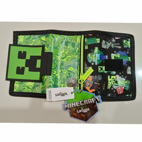Jual Dompet Smiggle Ori Minecraft / Smiggle Wallet Minecraft/ kado ...