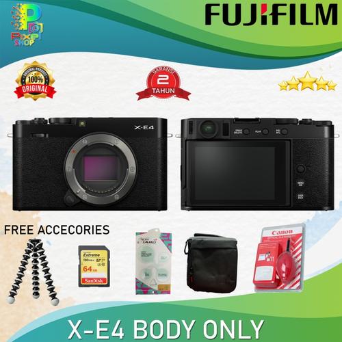 Jual FUJIFILM X-E4 BODY ONLY - FUJI X-E4 BODY ONLY - FUJIFILM XE4 BODY ...