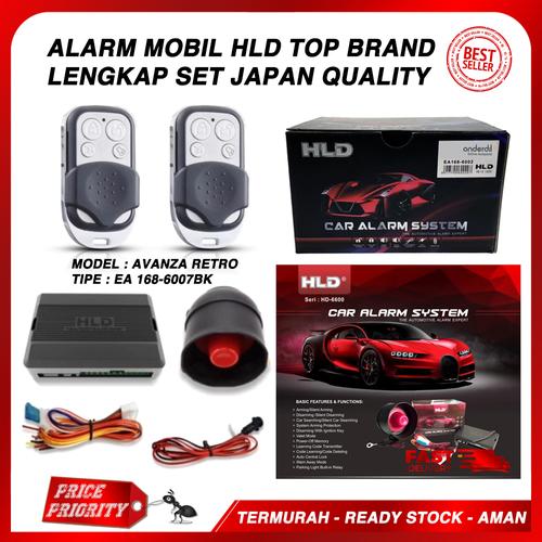 Jual Alarm Mobil Remote HLD Premium Sliding tipe Avanza Xenia Set ...