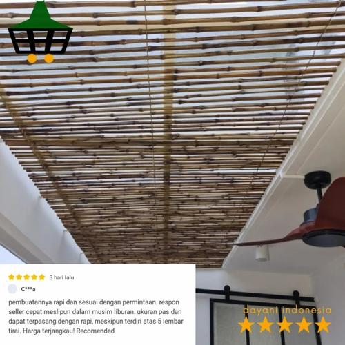 Jual Tirai Bambu untuk Atap Kaca Cafe - Kab. Bantul - Dayani Indonesia ...