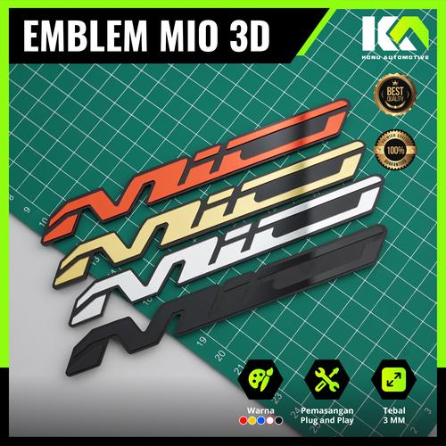 Jual LOGO MIO TIMBUL 3D AKRILIK EMBLEM YAMAHA MIO BUKAN STIKER SEPASANG ...