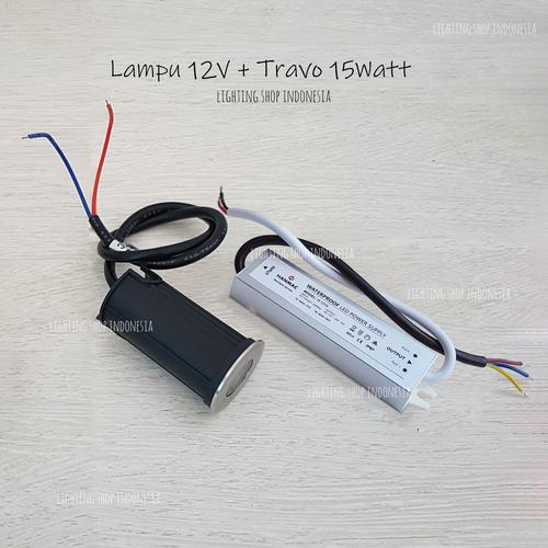 Jual Lampu lantai cree 3watt 12Volt honeycomb ip65 stainless waterproof ...
