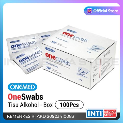 Promo ONEMED - Tisu Alkohol OneSwab | Alkohol Swab | One Swab - Kota ...