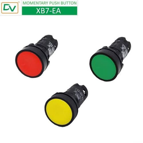 Jual Push Button merek DV 22mm / Pushbutton XB7-EA** (Merah, Hijau ...