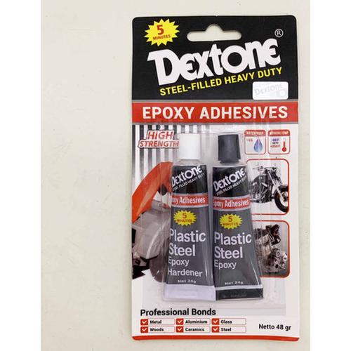Jual Lem DEXTONE Lem besi hitam putih / epoxy adhesive / Lem Campur 5 ...