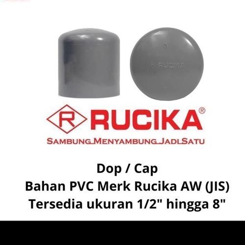 Jual Dop / Cap PVC Rucika 6" inch AW (Tebal) - Jakarta Utara ...