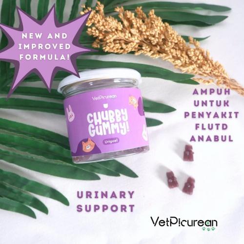 Jual Vetpicurean Chubby Gummy URIGOEL u/ FLUTD/FUS-Vit Urinary Anjing ...