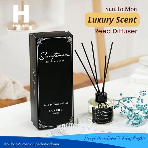 Jual Suntomon Pengharum Ruangan - Reed Diffuser Air Freshner - Relaxing ...