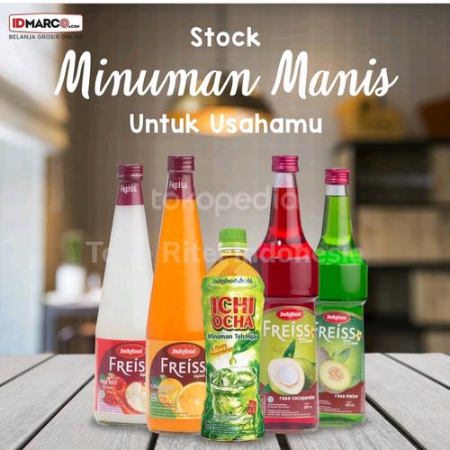 Jual Sirup Freiss Melon Cocopandan Orange 460ml/Indofood Syrup Squash ...