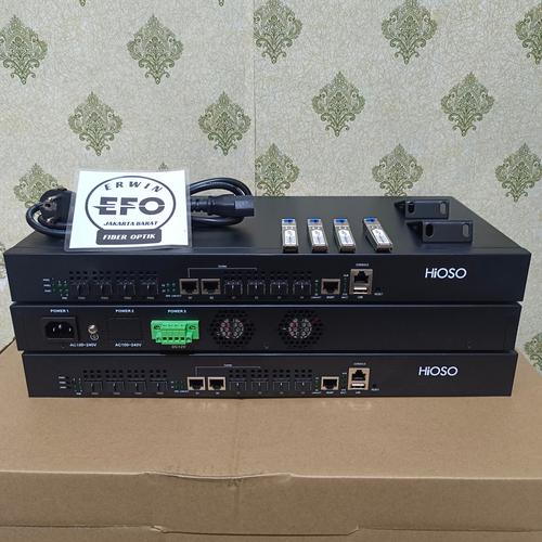 Jual OLT HIOSO EPON HA7304V 4 Port AC+DC LENGKAP SFP+++8Dbm - Jakarta ...