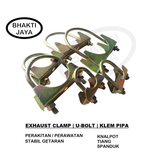 Jual Exhaust clamp / U-bolt / Klem Pipa (Knalpot, Tiang, Spanduk) 1 ...
