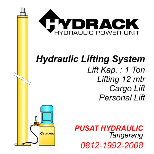 Jual Hydraulic Paket Cargo Lift Kapasitas 1 Ton HYDRACK - Kota ...