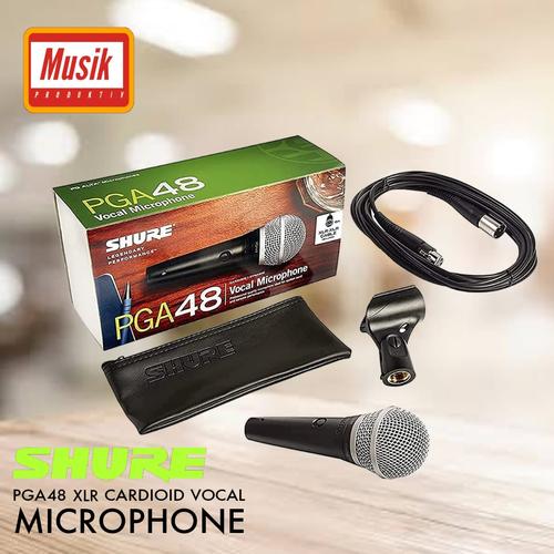 Promo Microphone / Mic SHURE PGA 48 XLR / PGA48 XLR / PGA-48 XLR ...