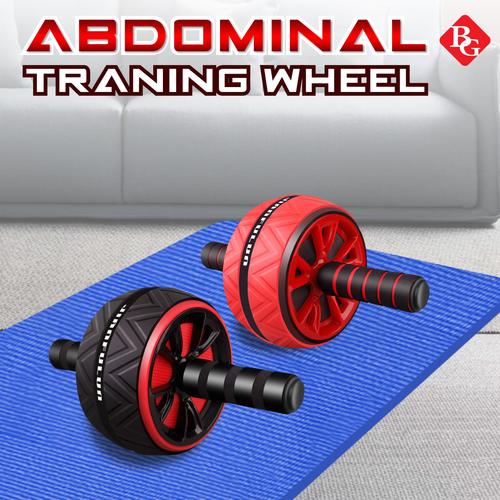 Promo ABDOMINAL WHEEL AB ROLLER ALAT PUSH UP DOUBLE WHEEL RODA FREE ...