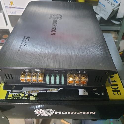 Jual power amplifier monoblock class D 4200watts horizon mosfet 1ohm ...