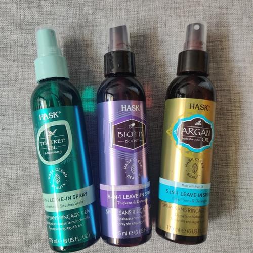 Jual Hask BIOTIN / ARGAN / TEA TREE ROSEMARY 5-in-1 Leave In Hair Spray ...