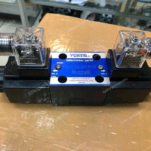 Jual Selenoid valve yuken DSG-01-3C2-D24-N1-50 yuken selenoid hydrualic - Jakarta Barat - lucky ...