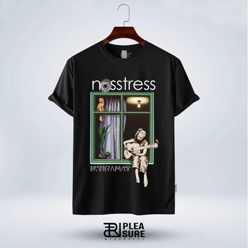 Jual Tshirt Nosstress Band Istirahat Unofficial Bootleg Tshirt - Hitam ...
