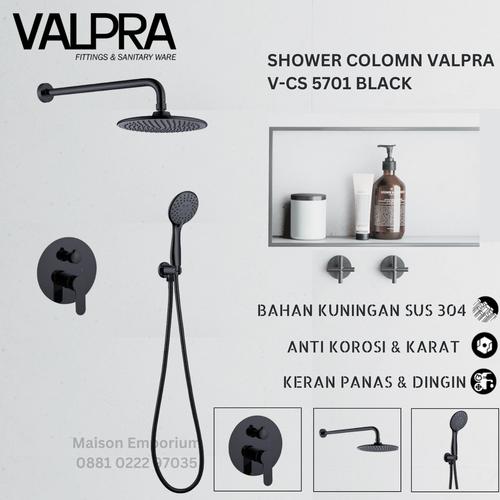 Jual Valpra Shower Tank Komplit Head Hand Shower V-CS 5701 / SOWER ...