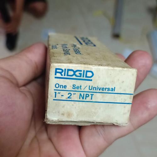 Jual Mata senai RIDGID NPT 1-2" UNIVERSAL DIES Drat pipa Alloy steel ...