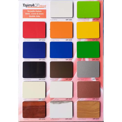 Jual ACP - Alumunium Composite Panel Tajima 3mm PE Indoor Dua Sisi ...