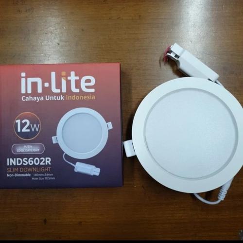 Jual slim downlight LED INLITE INDS602R 12W - INLITE - Kuning - Jakarta ...