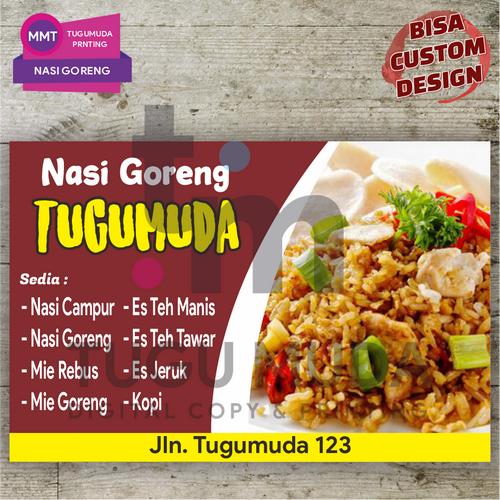 Jual Cetak Spanduk|Banner|MMT-JUAL NASI CAMPUR-NASGOR BABAT-PARU GORENG ...