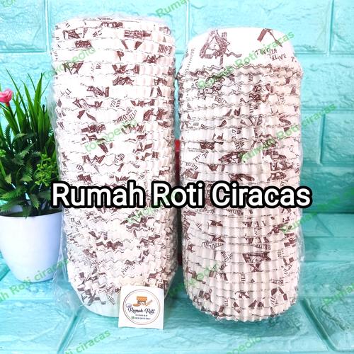 Jual CUP ROTI WINDMILL ROUND CAKE / PAPER LAMINASI BULAT 1 MOTIF 8CM ...