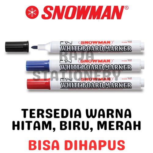 Promo Snowman Whiteboard Marker BG-12 / Spidol Papan Tulis ABG-12 ...
