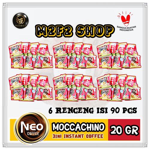 Jual Kopi Neo Coffee Moccachino 3in1 Sachet | GT - 20 gr (Harga 90 Pcs ...