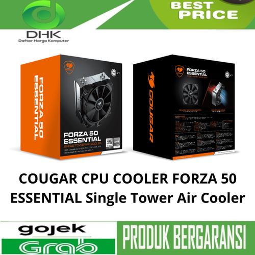 Jual COUGAR CPU COOLER FORZA 50 ESSENTIAL Single Tower Air Cooler ...