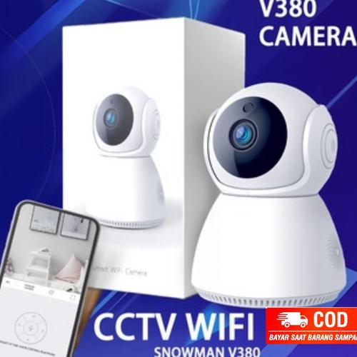 Jual CCTV Apollo Ip Camera Snowman V380 Motion Detection Infrared Jernih - Memory 32GB - Kab ...