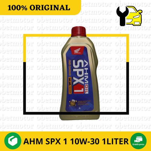 Jual Oli Motor Honda AHM SPX 1 10W-30 1 Liter Oil Mesin Original ...